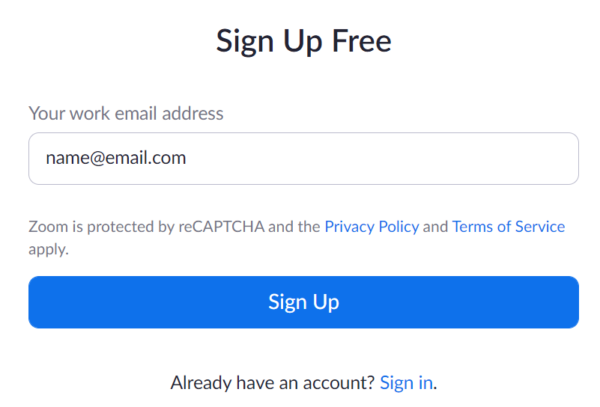How to Sign Up for Zoom – Center of Excellence in Electrical Power ...